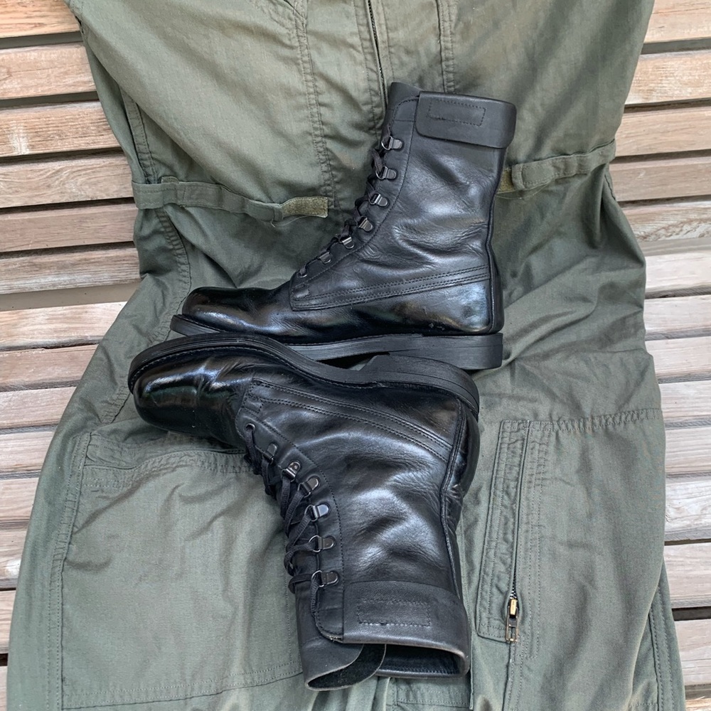 Addison Shoe Company Steel Toe Leather Tactical Comba… - Gem